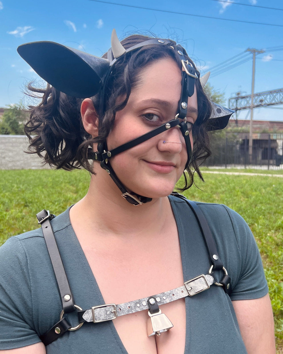 Cow Face Harness – Emma Alamo