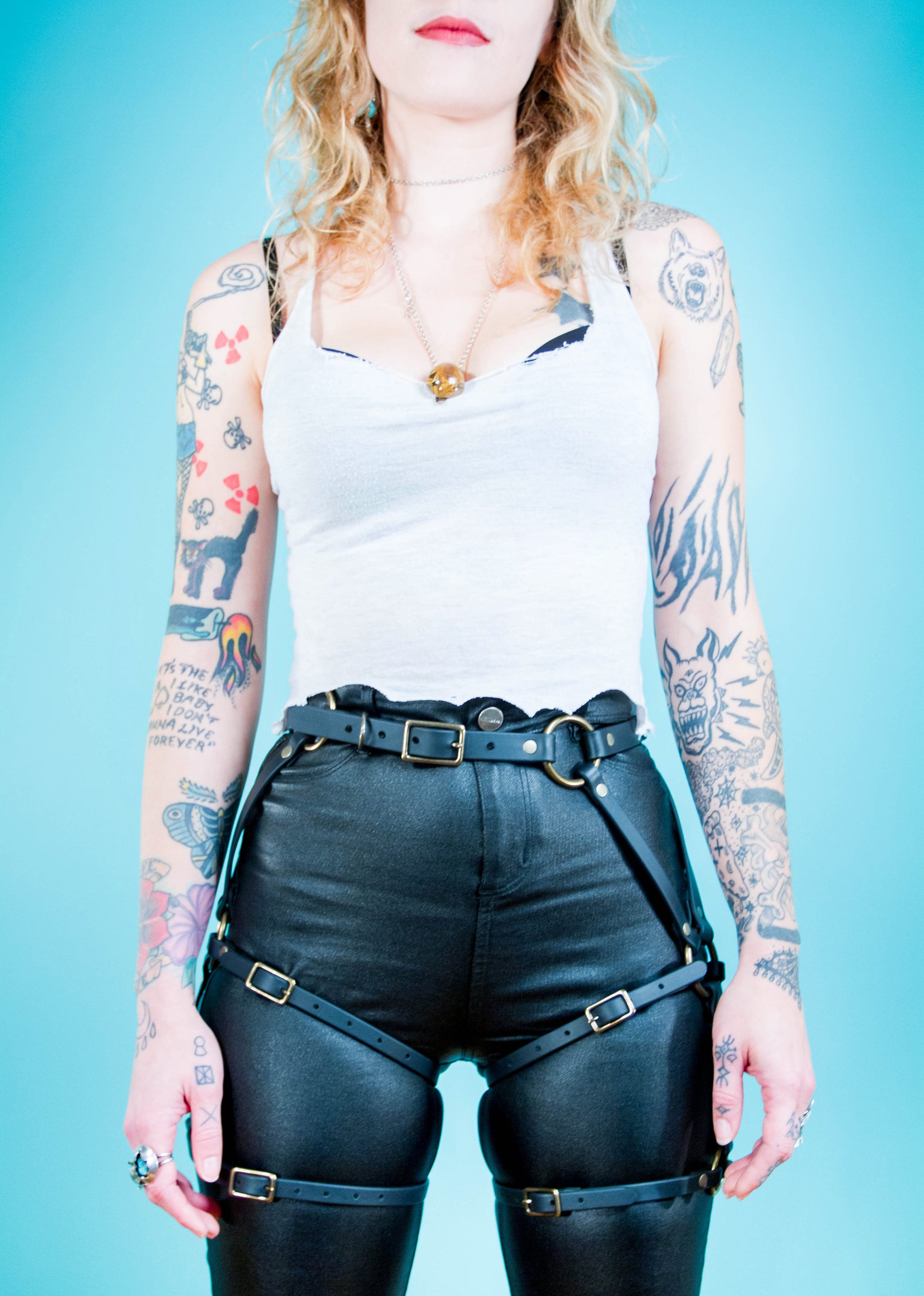 Vegan Tahliah Garter Harness – Emma Alamo